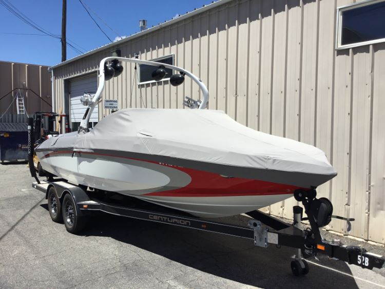 Centurion Enzo SV211 with Gladiator Tower Cinch Cover | Sewlong Custom Covers