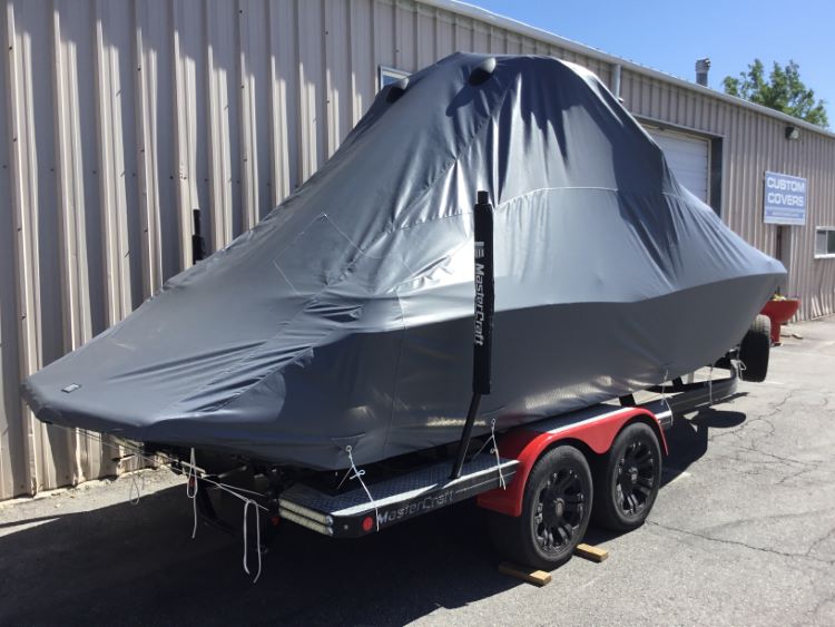 MasterCraft X30 with ZFT4 Tower Double Up Storage Cover | Sewlong
