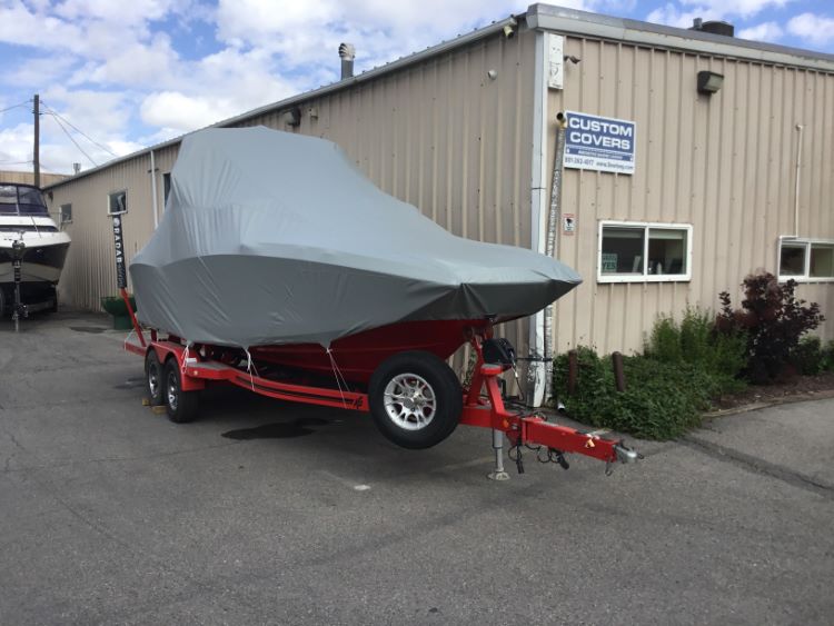 MasterCraft X23 With Factory Bimini Double Up Storage Cover | Sewlong